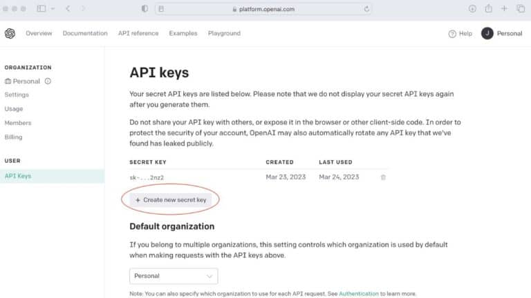 How to Get OpenAI API Key