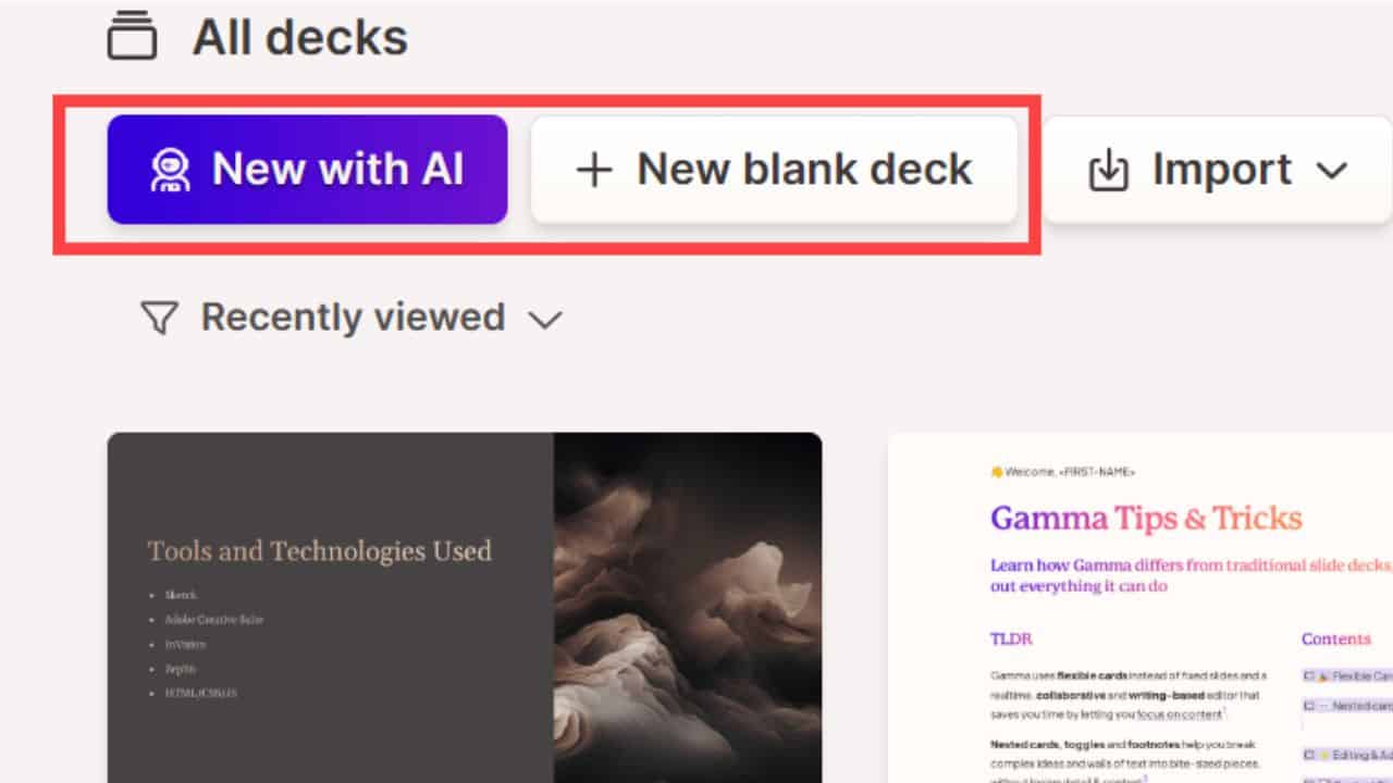 Gamma.app: How to Use To Create And Edit Presentations